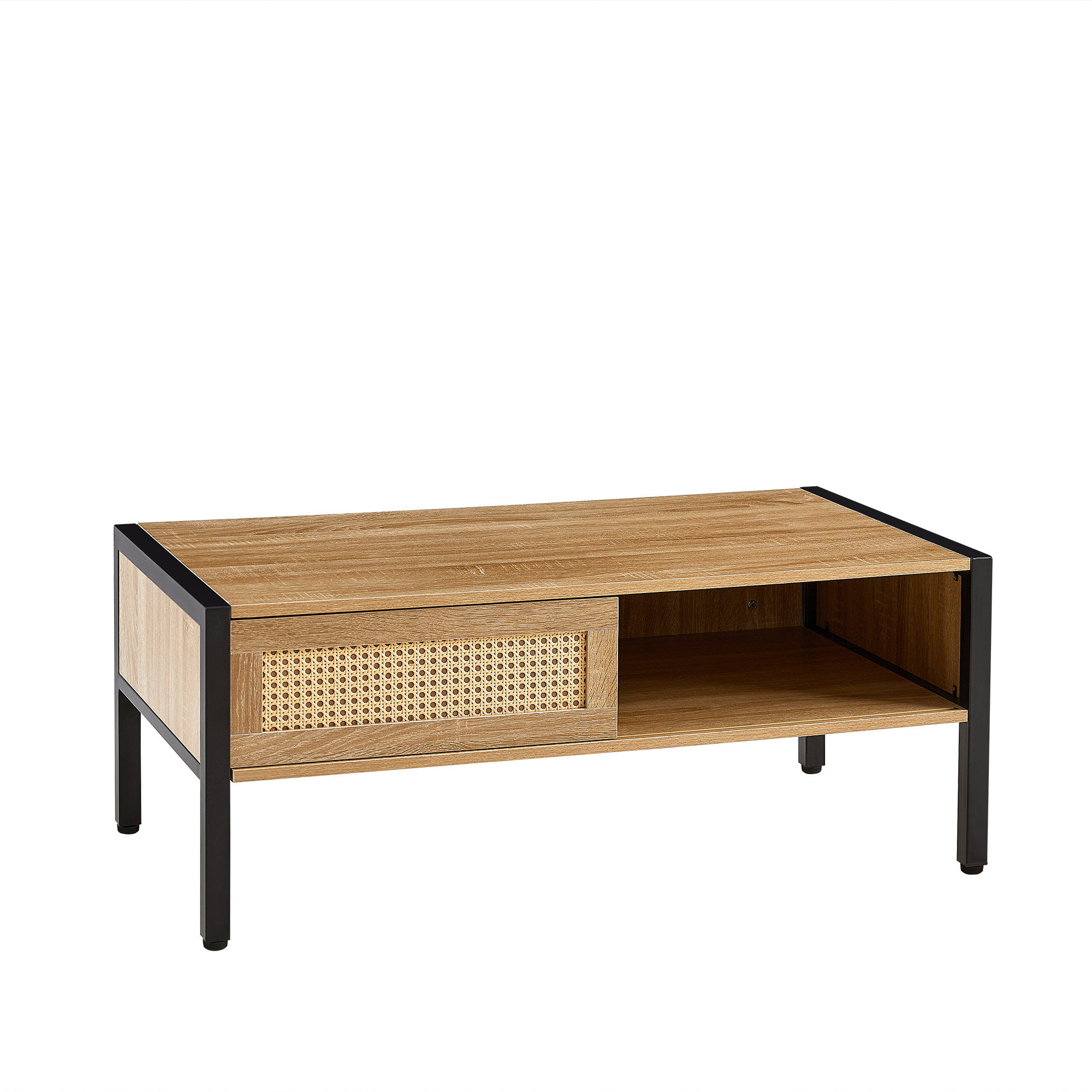 Mercer41 40.16" Coffee Table(Only Including Coffee Table,Without Chairs ...