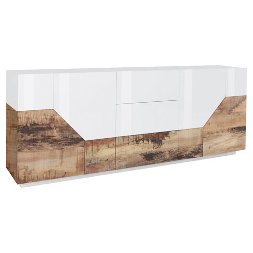 Latitude Run® Rasheid 86.6" Wide 3 Drawer Sideboard | Wayfair
