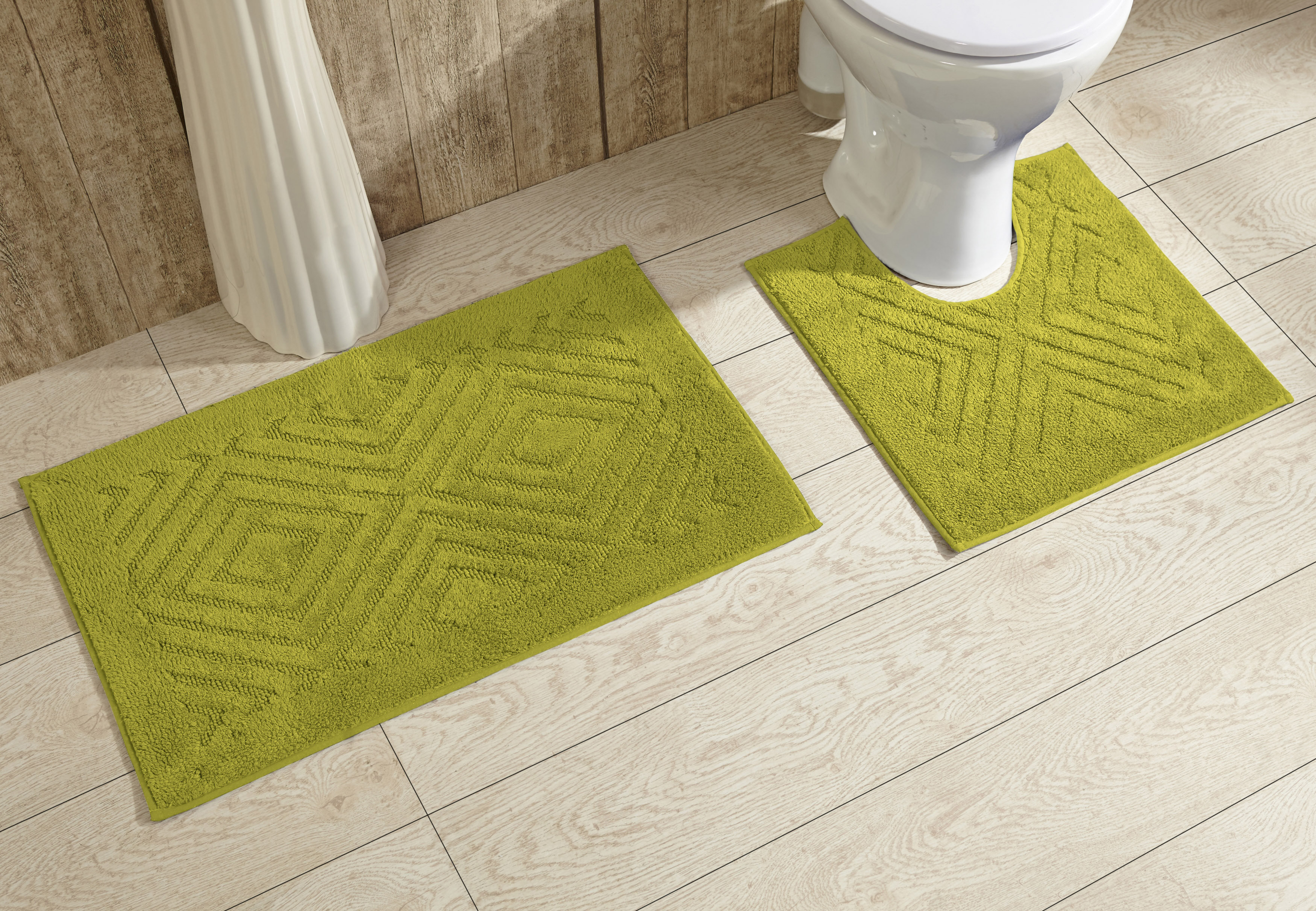 Latitude Run® Brooking Ultra Soft 2 Piece Machine Washable Bath Mat Set ...