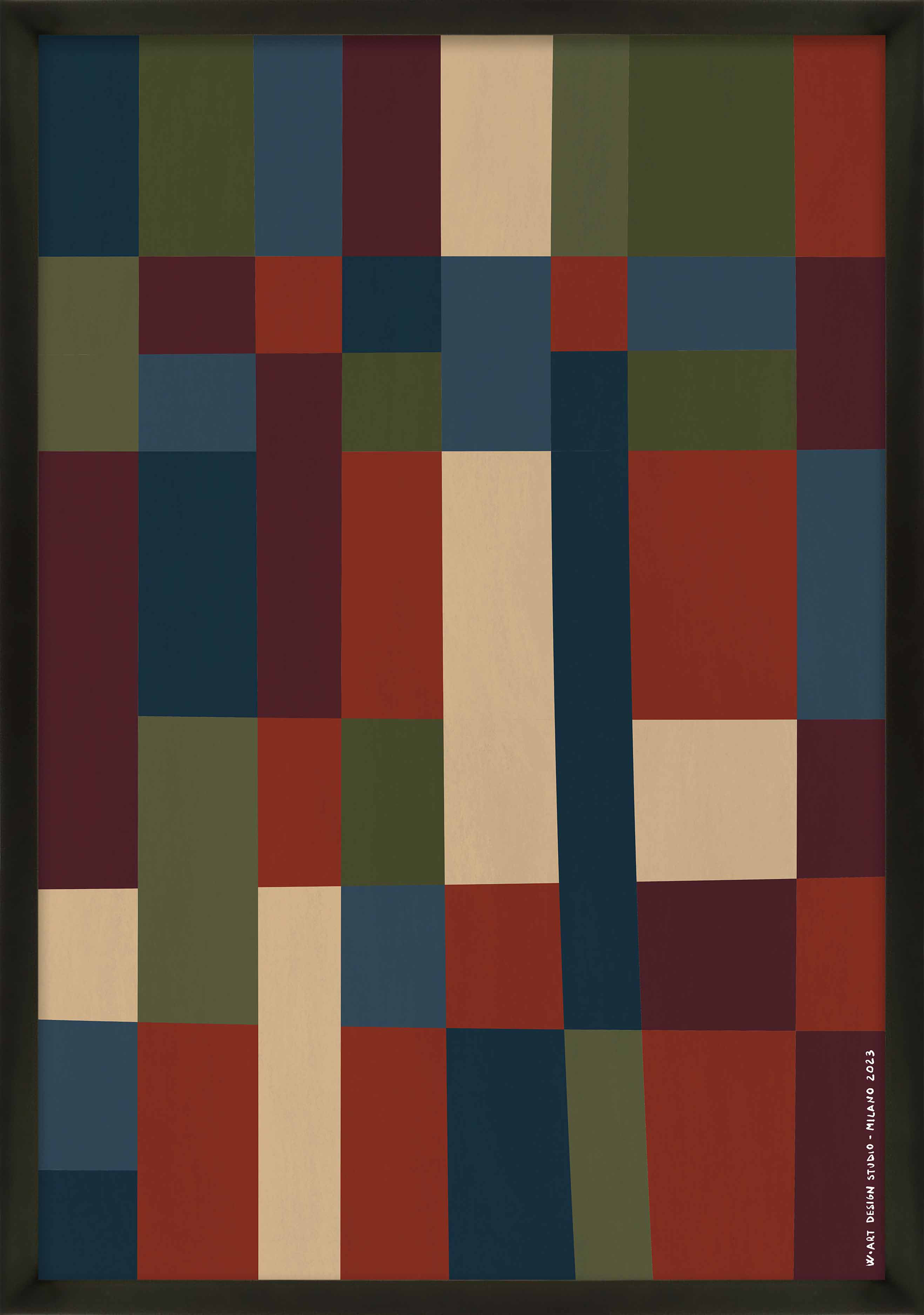 Corrigan Studio® Fragmented Spectrum 6 by Romina Gadler - Framed Wall ...