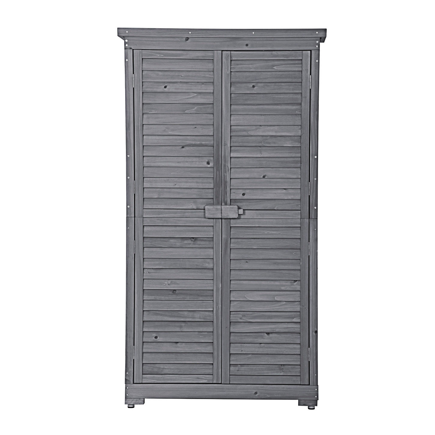 Red Barrel Studio® Garden Shed, 3-Tier Patio Storage Cabinet, Outdoor ...