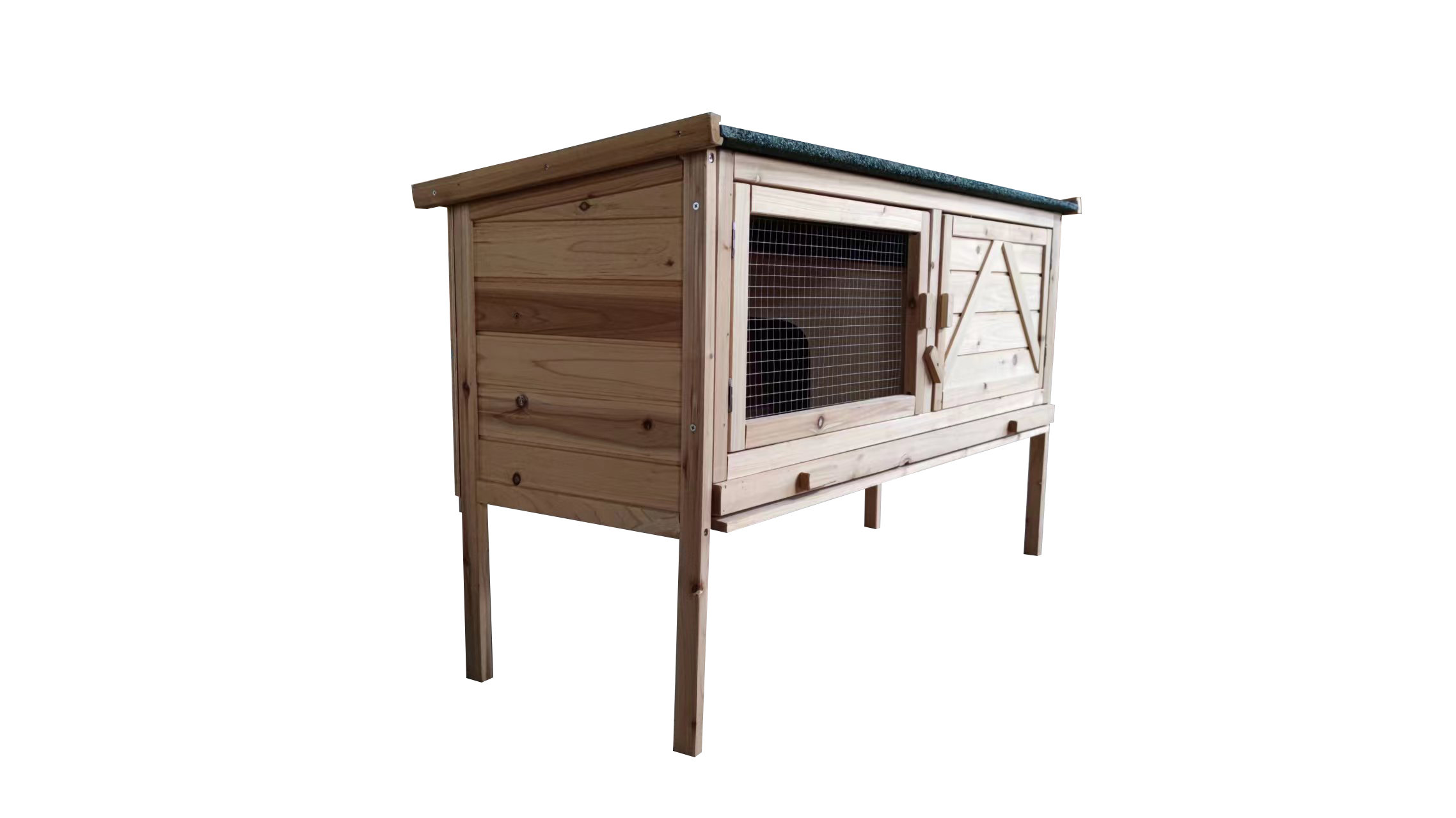 Tucker Murphy Pet™ Archilla Weather Resistant Rabbit Hutch, Small ...