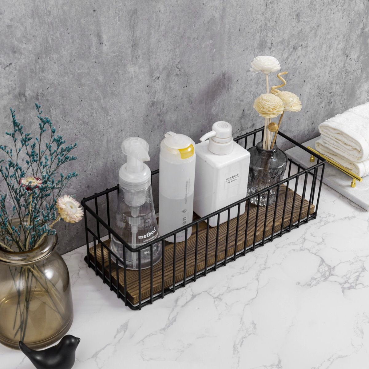 17 Stories Imalee Bathroom Accessory Tray & Reviews | Wayfair