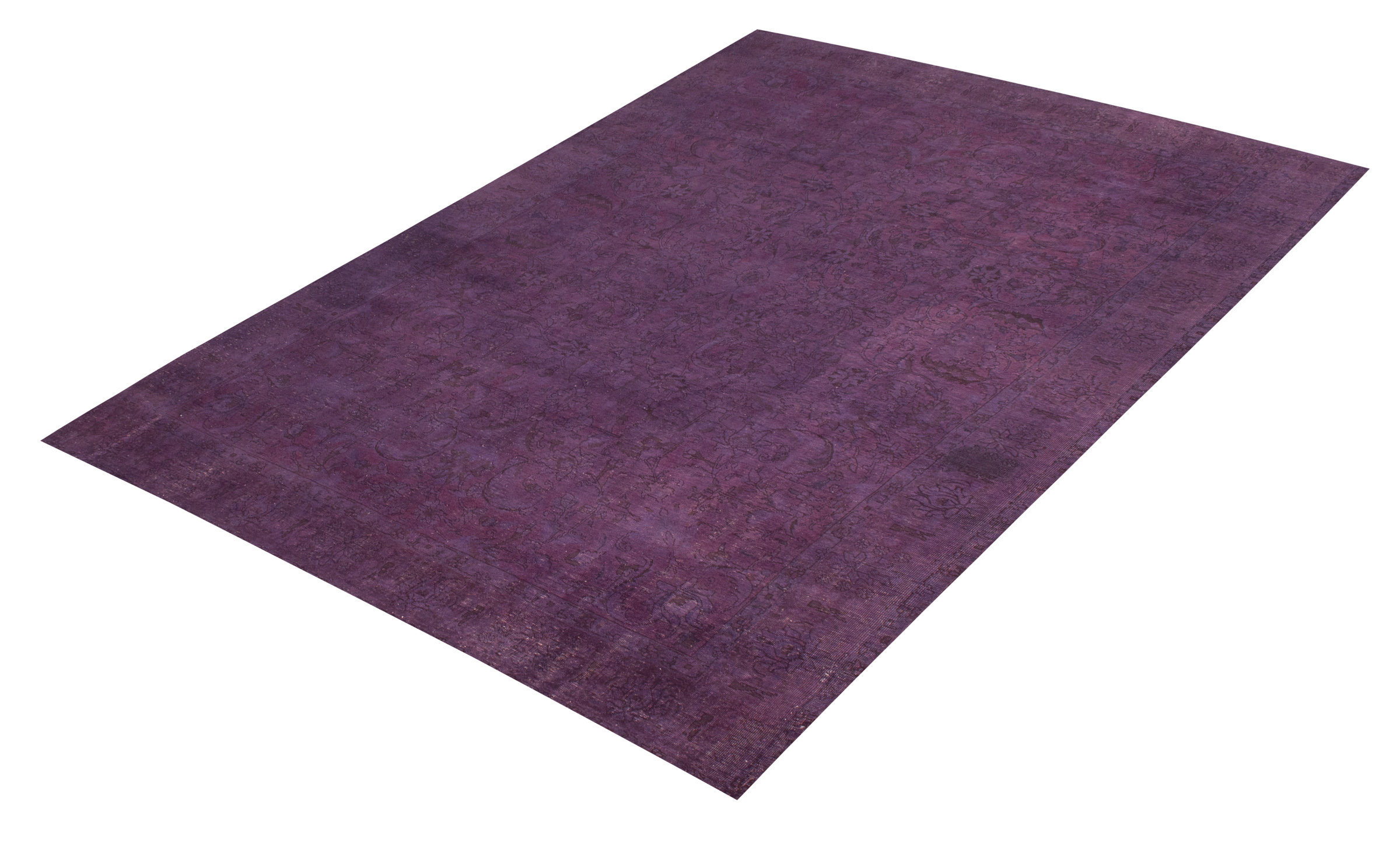 Isabelline Color Transition Dark Purple Rug 8''10" X 12''7" | Wayfair