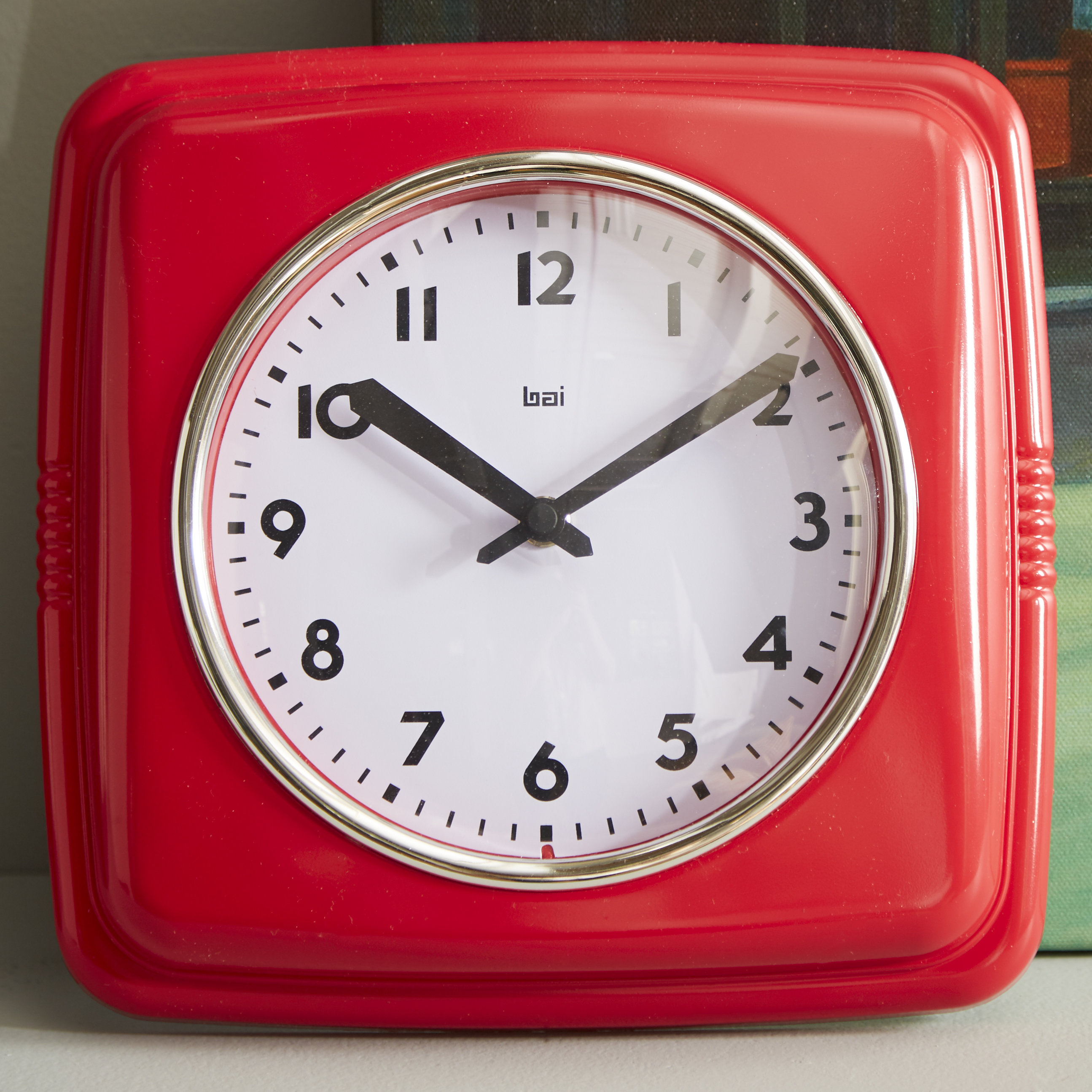 Bai Design Square Retro Wall Clock & Reviews | Wayfair