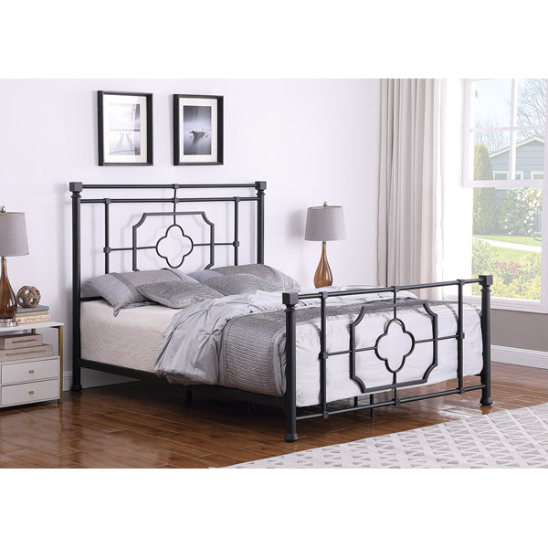 Red Barrel Studio® Fayetteville Metal Open-Frame Bed & Reviews | Wayfair
