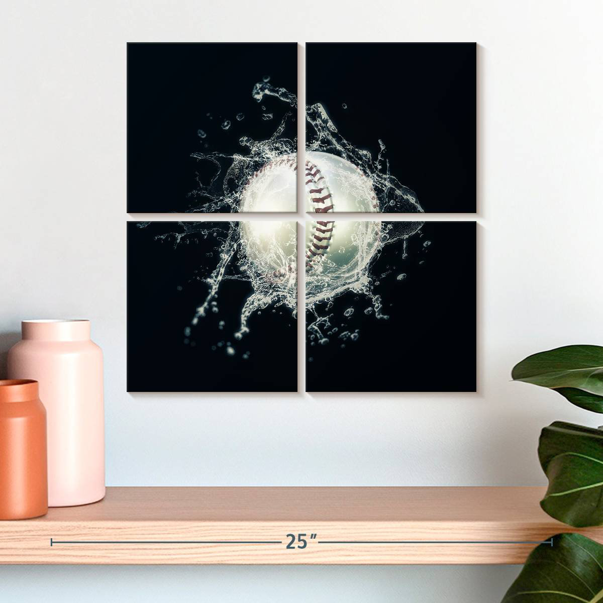 Latitude Run® Baseball Splash | Wayfair
