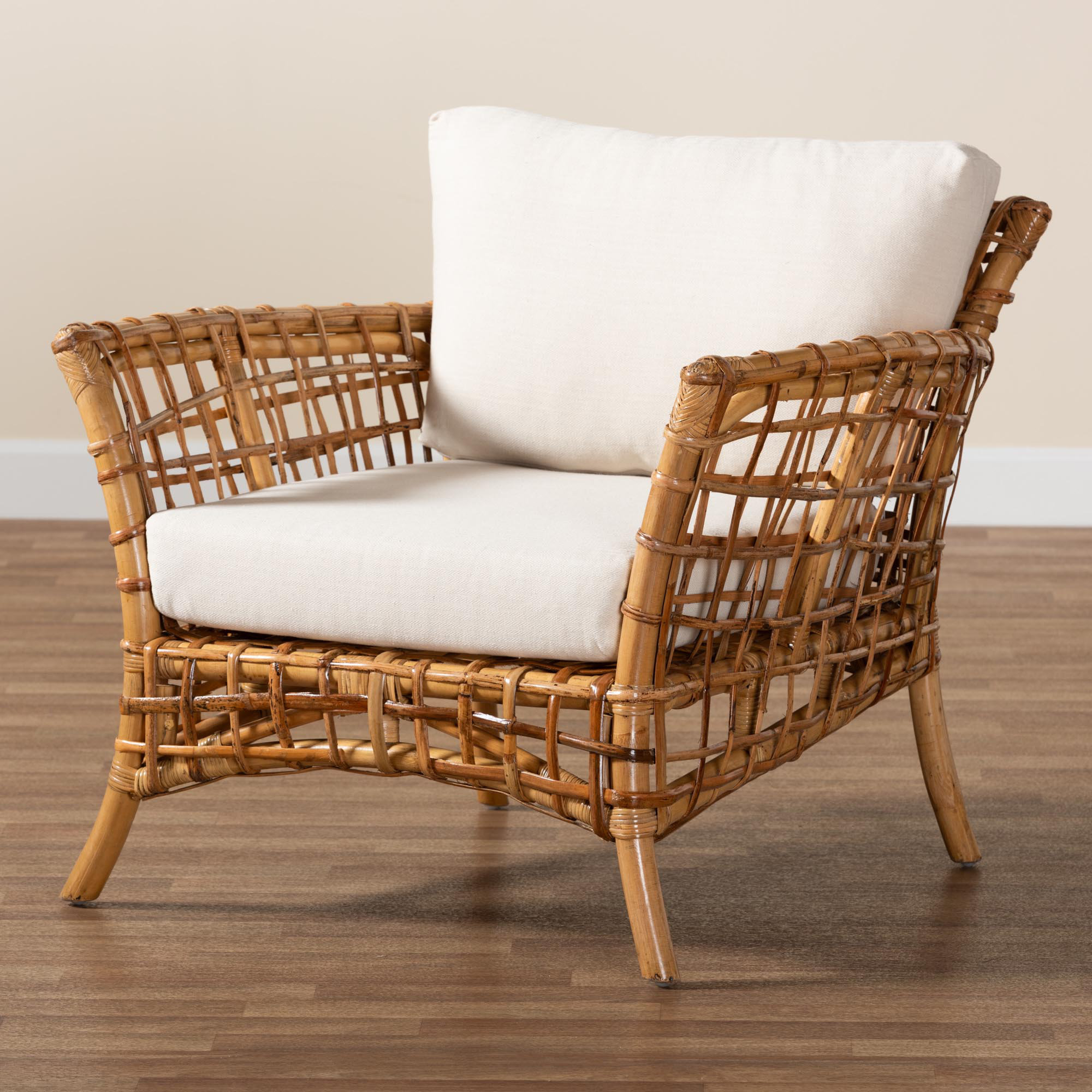 Bay Isle Home™ Birty 33.8'' Wide Rattan Armchair & Reviews | Wayfair