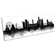 17 Stories Manchester Abstract City Skyline - Wrapped Canvas Panoramic ...