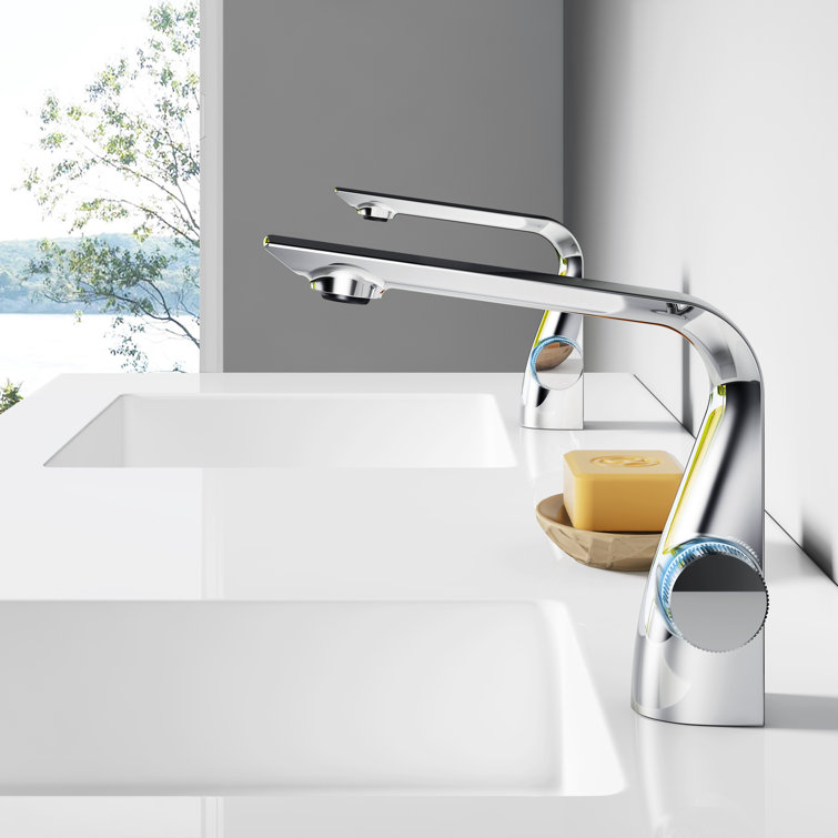 Belfry Bathroom Maufrais Digital Thermostatic Electronic Tap | Wayfair ...