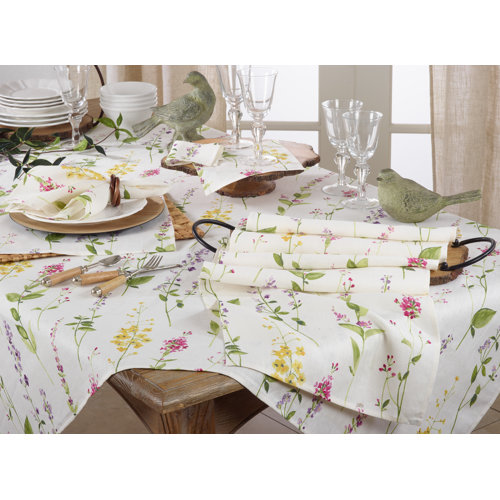 Ophelia & Co. Shemar Rectangle Floral Linen Table Runner & Reviews ...