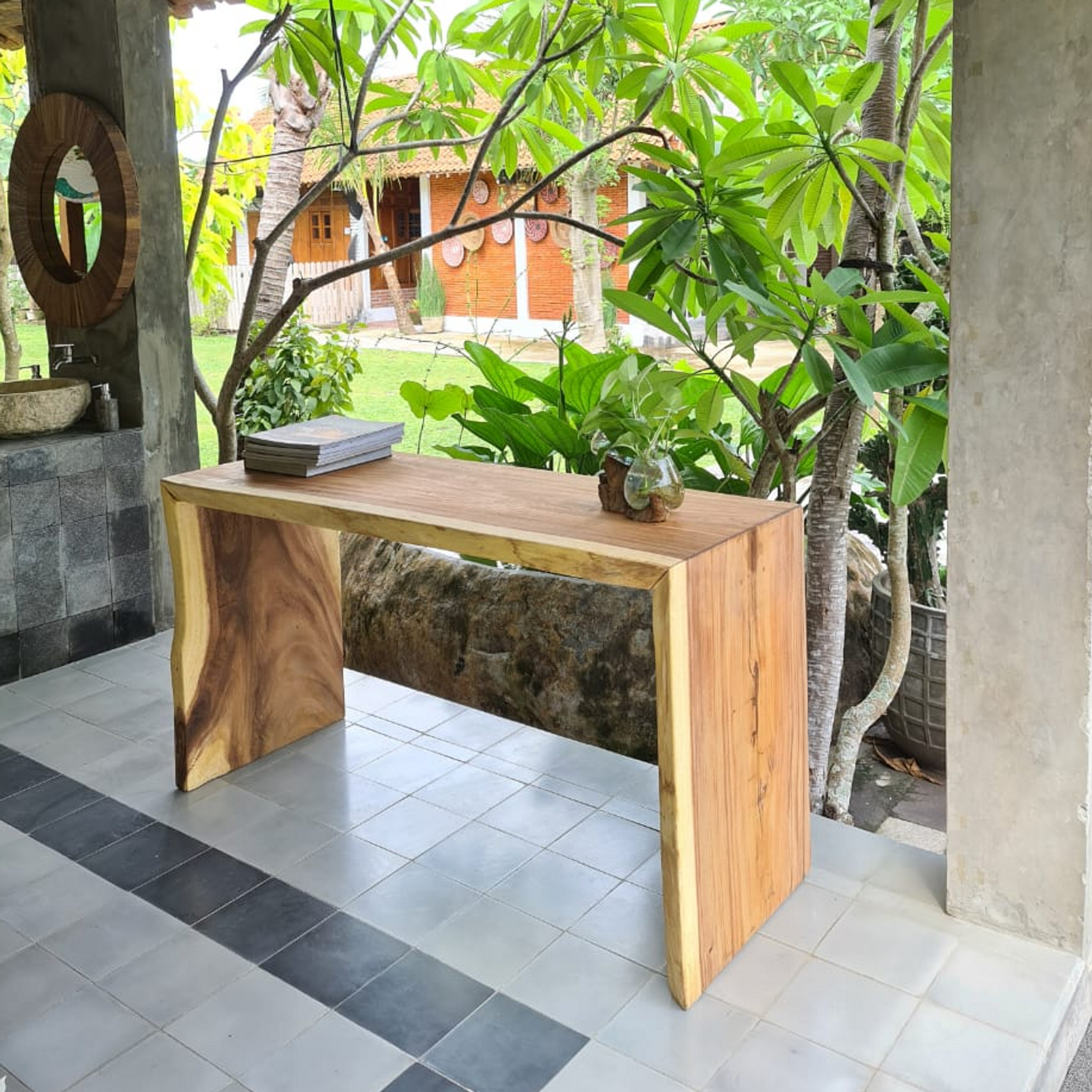 Bobo Intriguing Objects Karin Wooden Console Table | Wayfair