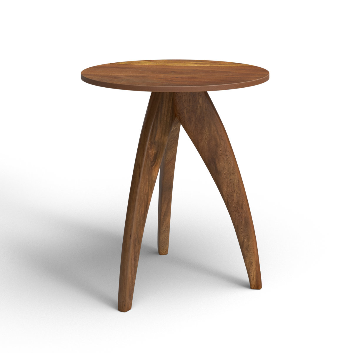 Joss & Main Laverne Solid Wood 3 Legs End Table & Reviews | Joss & Main