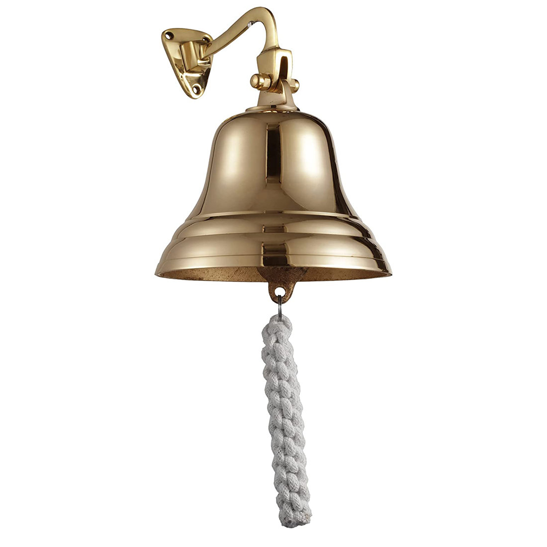 Rosalind Wheeler Last Orders Bell Wall Mounted Nautical Themed Brass ...