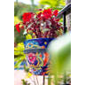 Plow & Hearth Blue Floral Authentic Talavera Planter, Large & Reviews ...