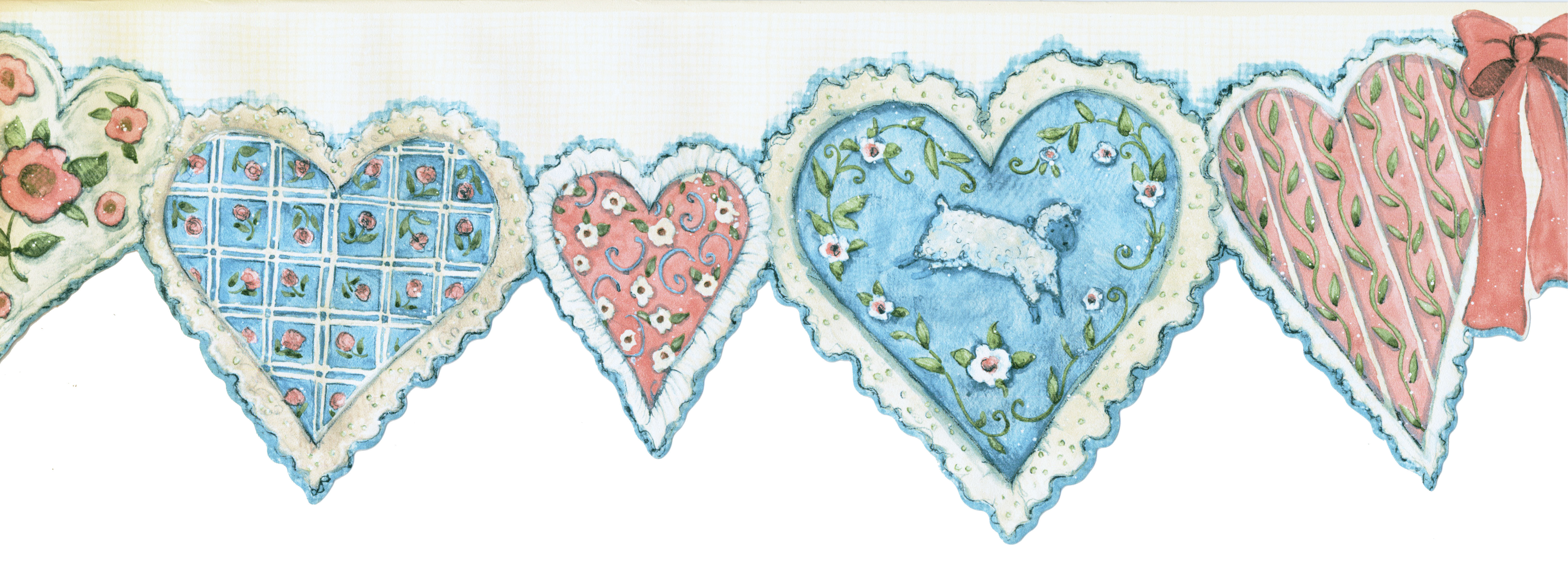 August Grove® Kaci-May 15' L x 7" W Wallpaper Border | Wayfair