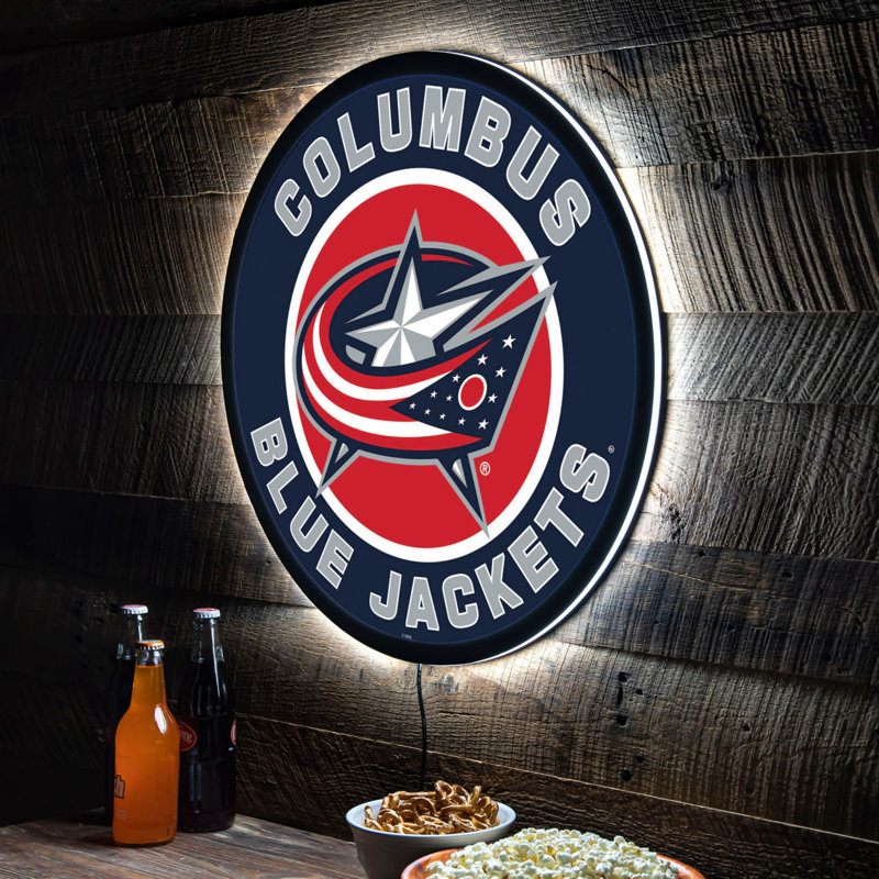 Evergreen Enterprises, Inc NHL LED Round Lighted Wall Sign | Wayfair