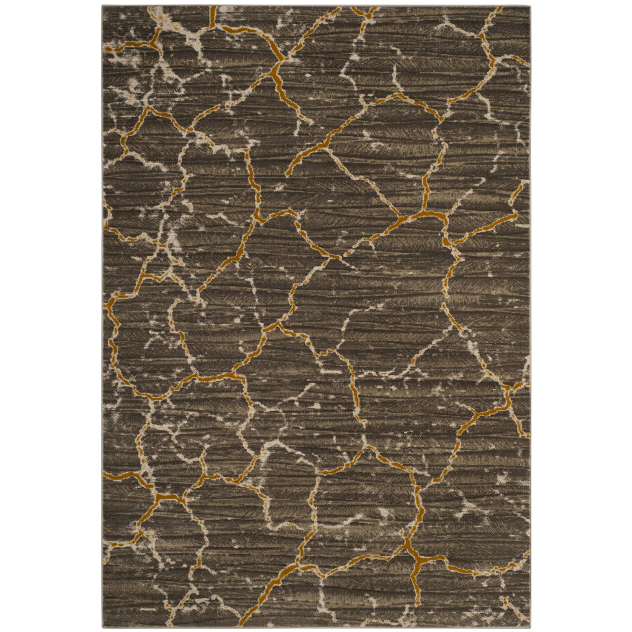 Wrought Studio™ Sorrentino Porcello Performance Abstract Rug & Reviews ...