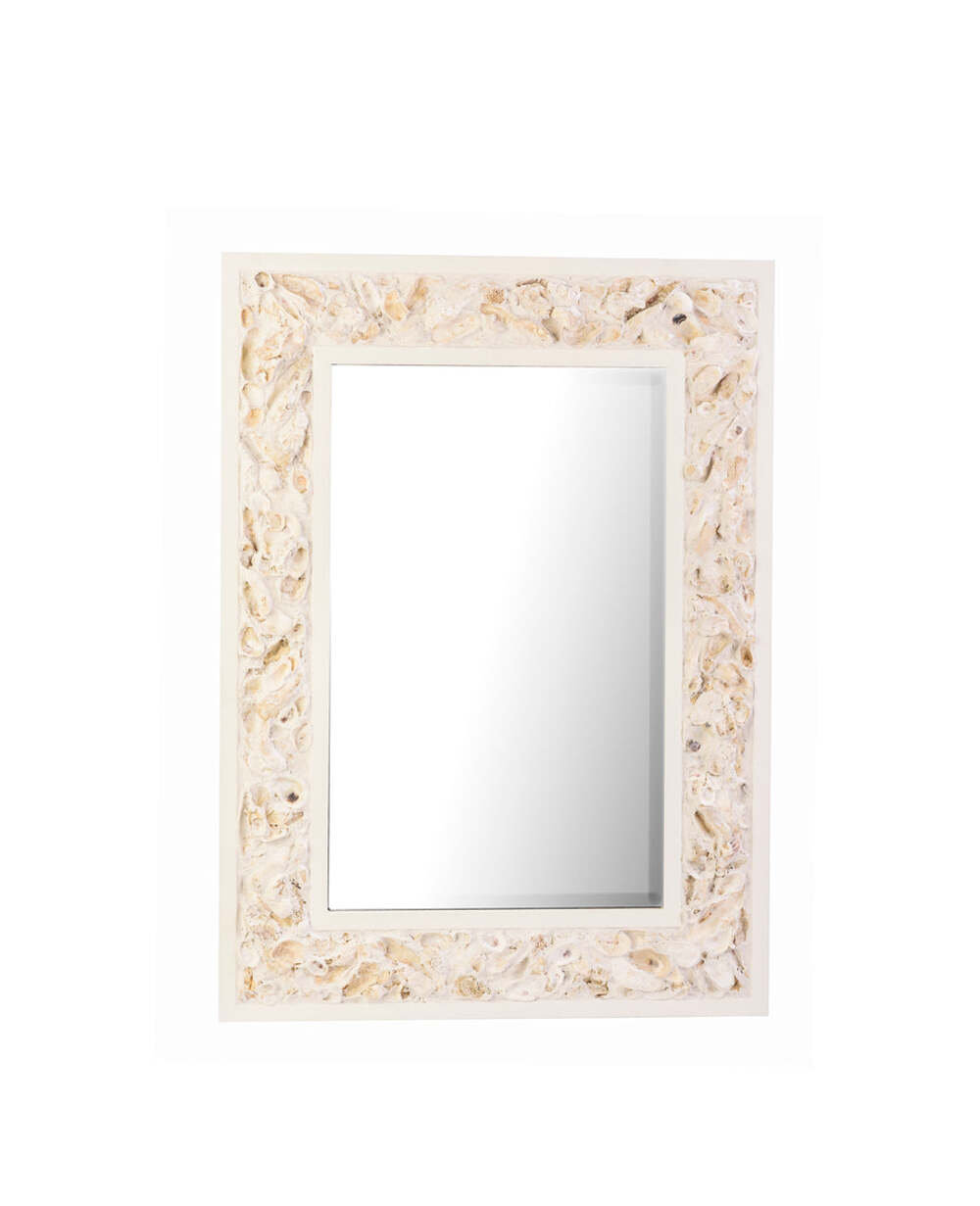 Lowcountry Originals Oyster Shell Tabby Mirror | Wayfair