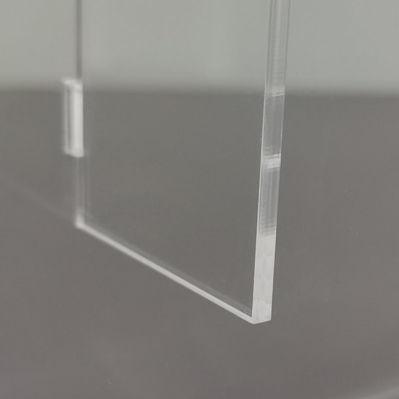 Hokku Designs Acrylic Literature Rack, Wall-mount Brochure Magazine ...