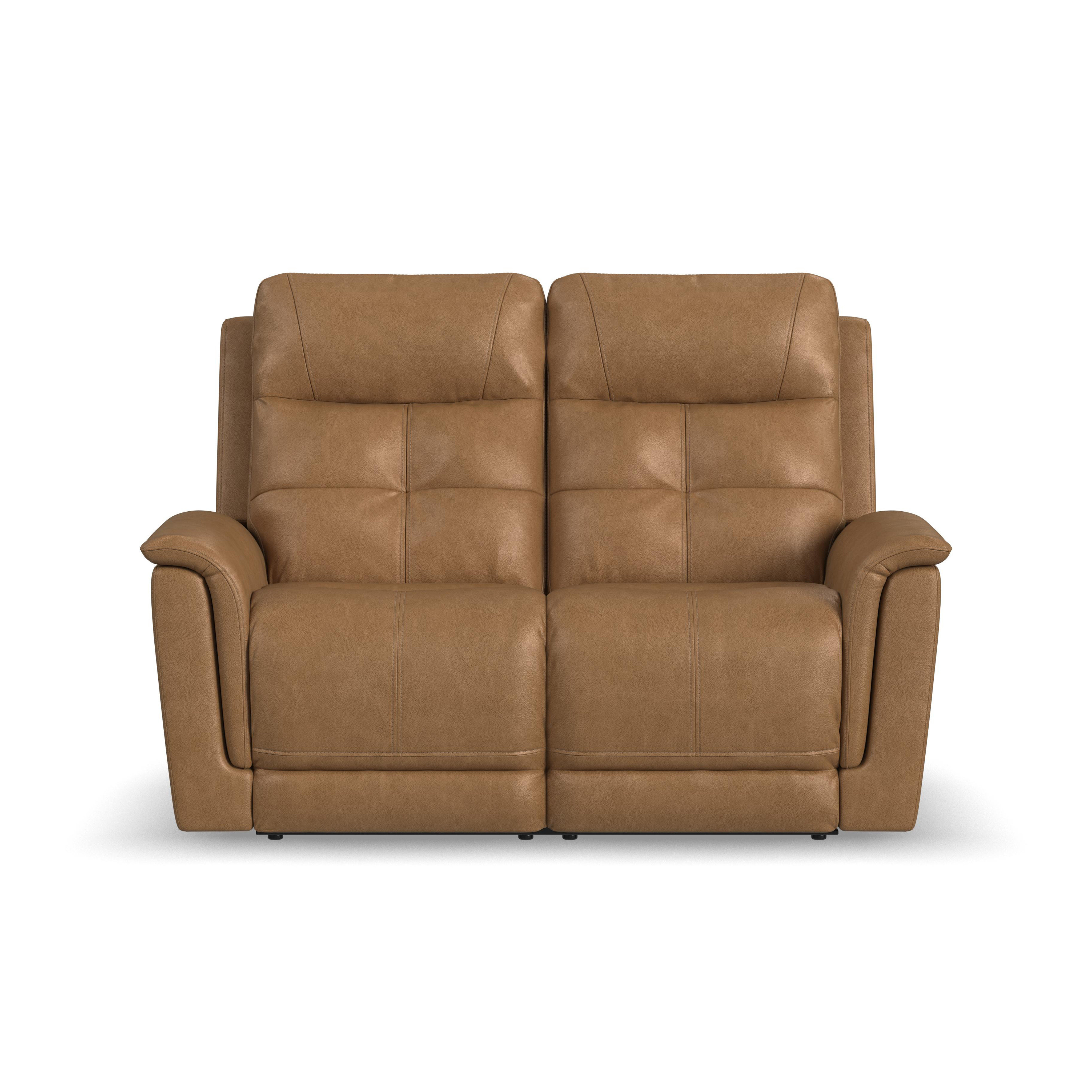 Flexsteel Ranger Power Reclining Loveseat With Power Headrests, Lumbar ...