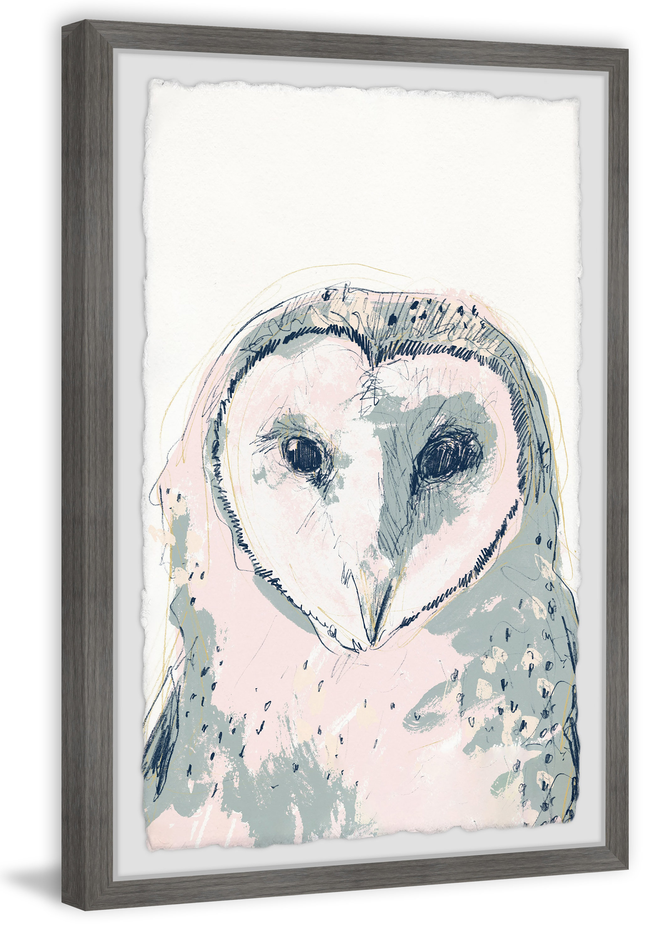 Zoomie Kids Deatsville Funky Owl Portrait I - Drawing | Wayfair.co.uk