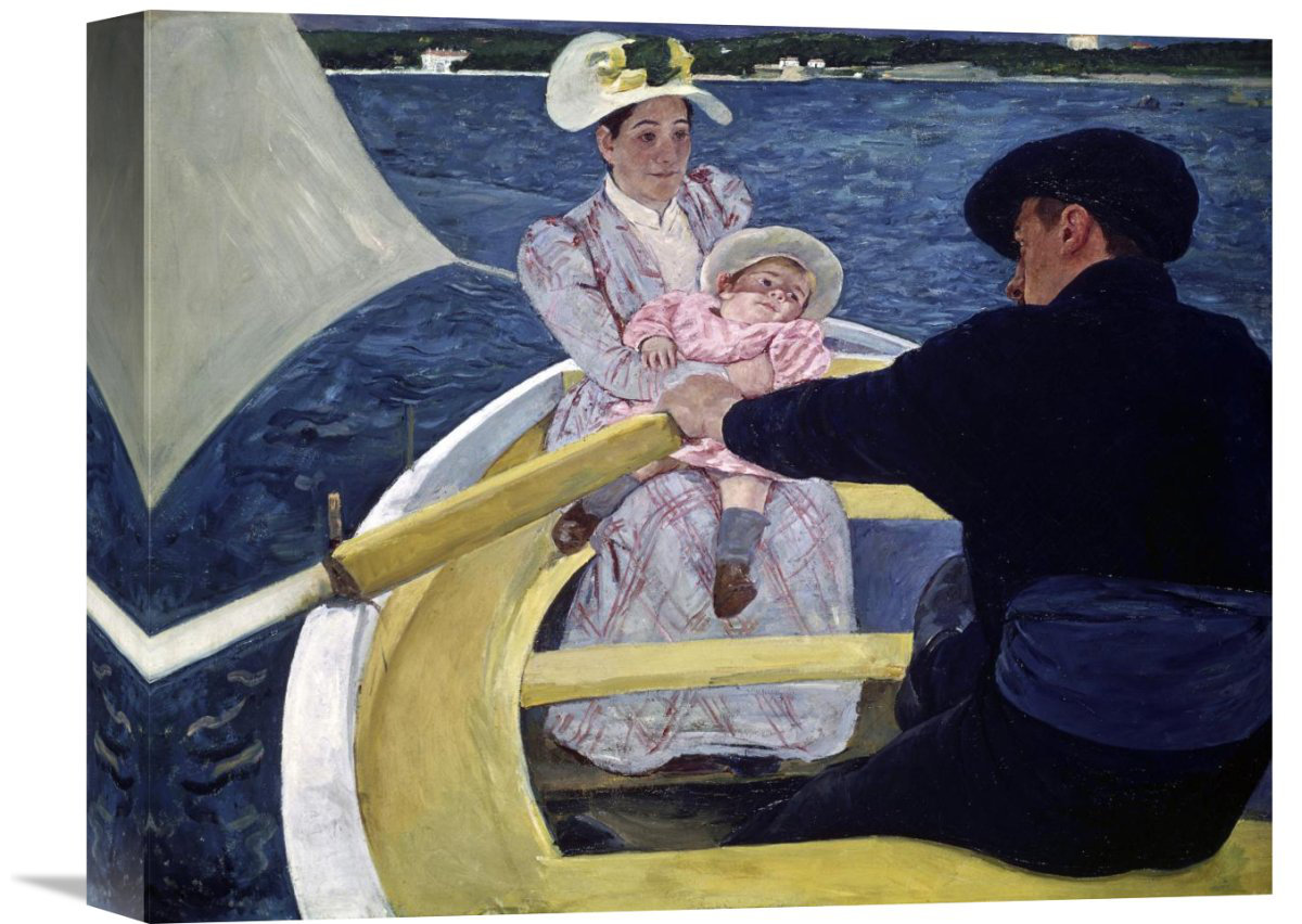 Vault W Artwork 'The Boating Party' by Mary Cassatt Painting Print on ...