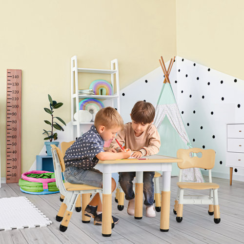Square Toddler & Kids Table & Chair Sets You'll Love - Wayfair Canada