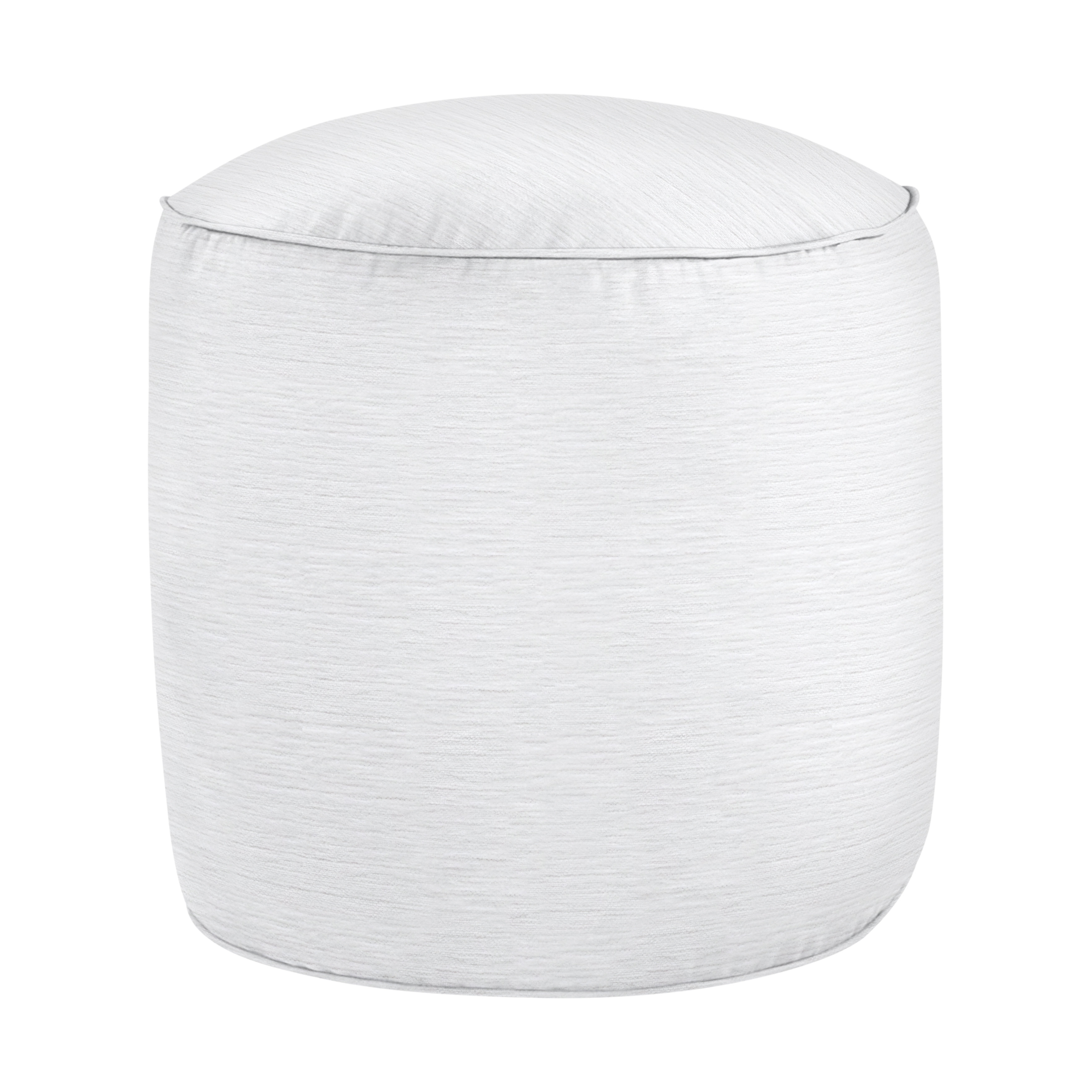 Ebern Designs Soft-Texture Jahmad Khaki Indoor Bean Pouf | Wayfair