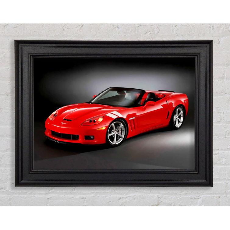 Williston Forge Dodge Viper Red - Single Picture Frame Art Prints ...