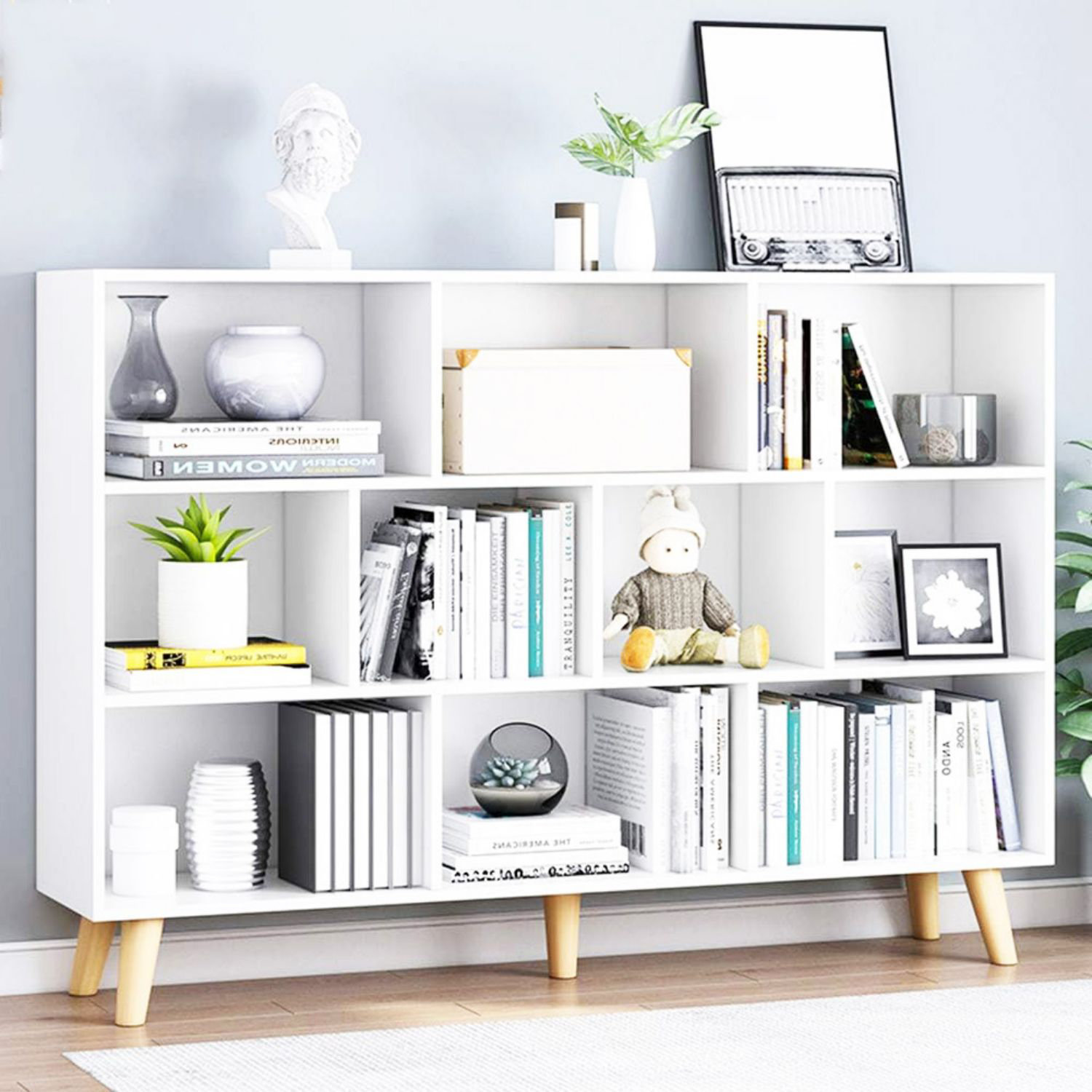QICQA Color Bookcase | Wayfair