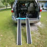 Black Widow Silver Spring Telescoping Track Ramp, 3'-5' Portable ...