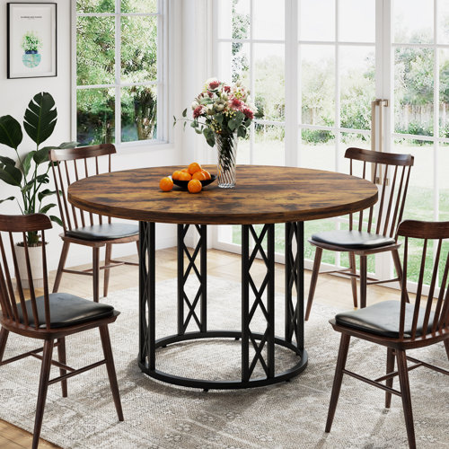 4 Seat Round Kitchen & Dining Tables You'll Love | Wayfair