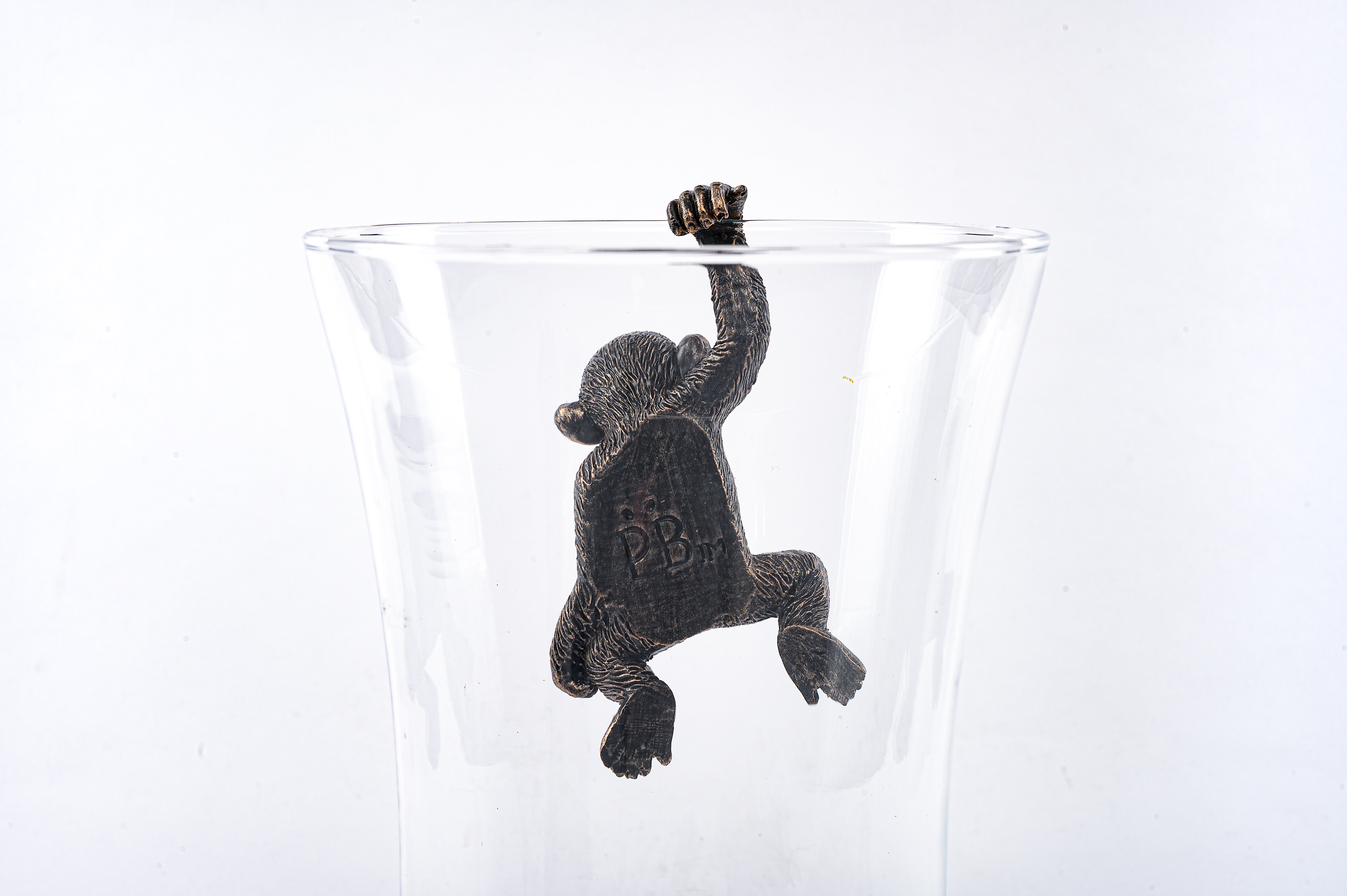 Trinx Chimpanzee Pot Buddy Pot Hanger In Gift Box | Wayfair