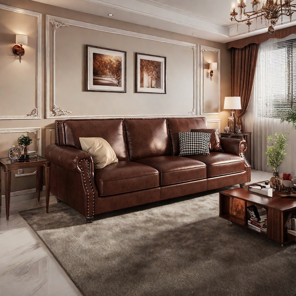 Merting American Retro Style Sofa | Wayfair