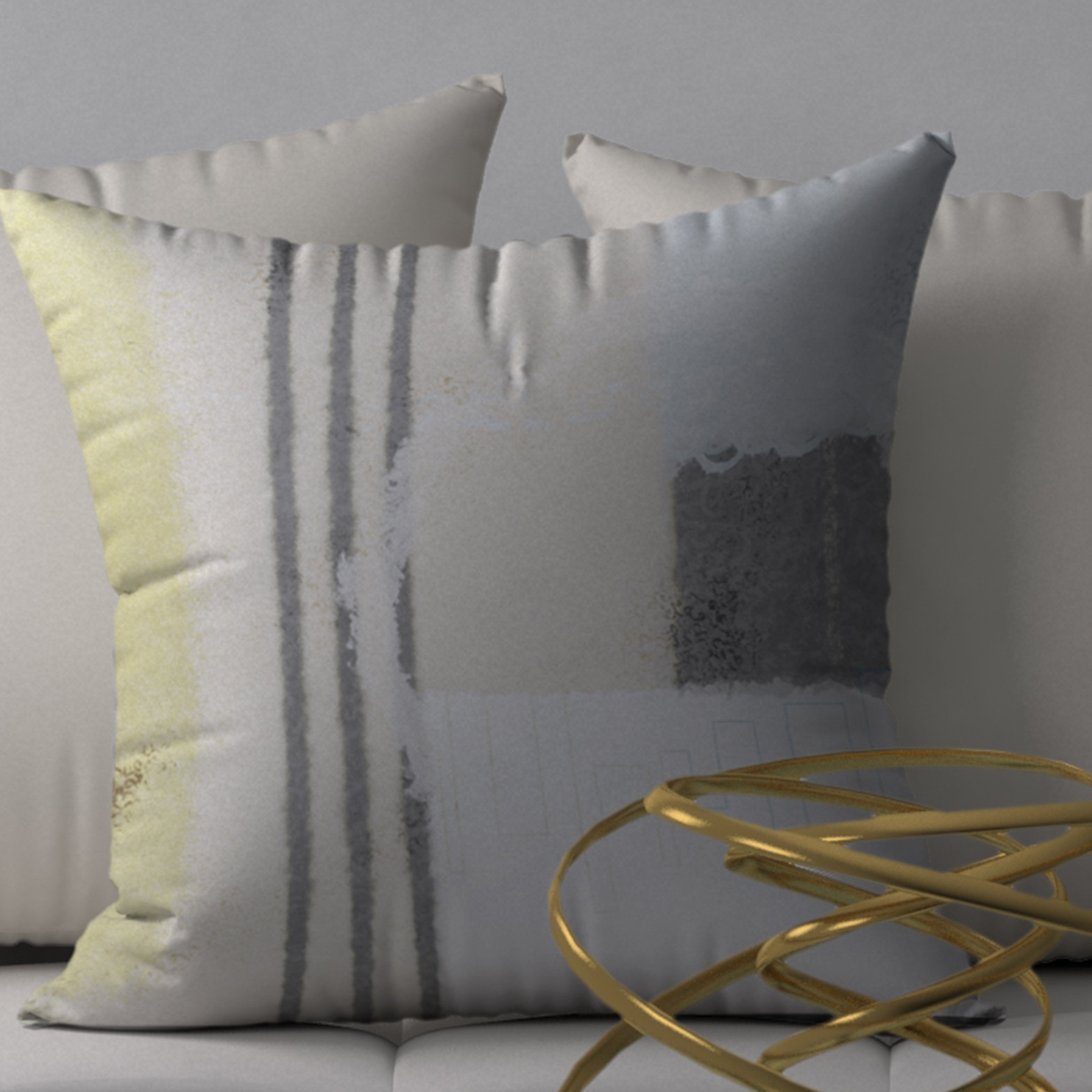 LeRoi Products Terrific Go-ahead Square Pillow Cover & Insert | Wayfair