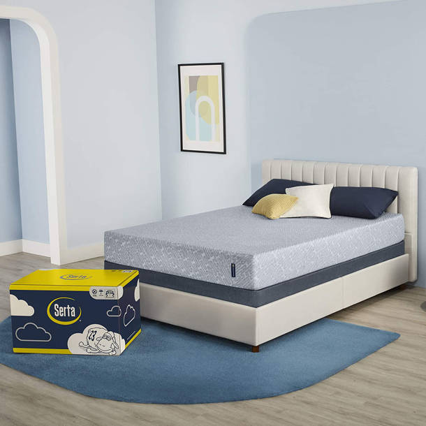 Serta Sheep Retreat Medium 10" Memory Foam Mattress & Reviews | Wayfair