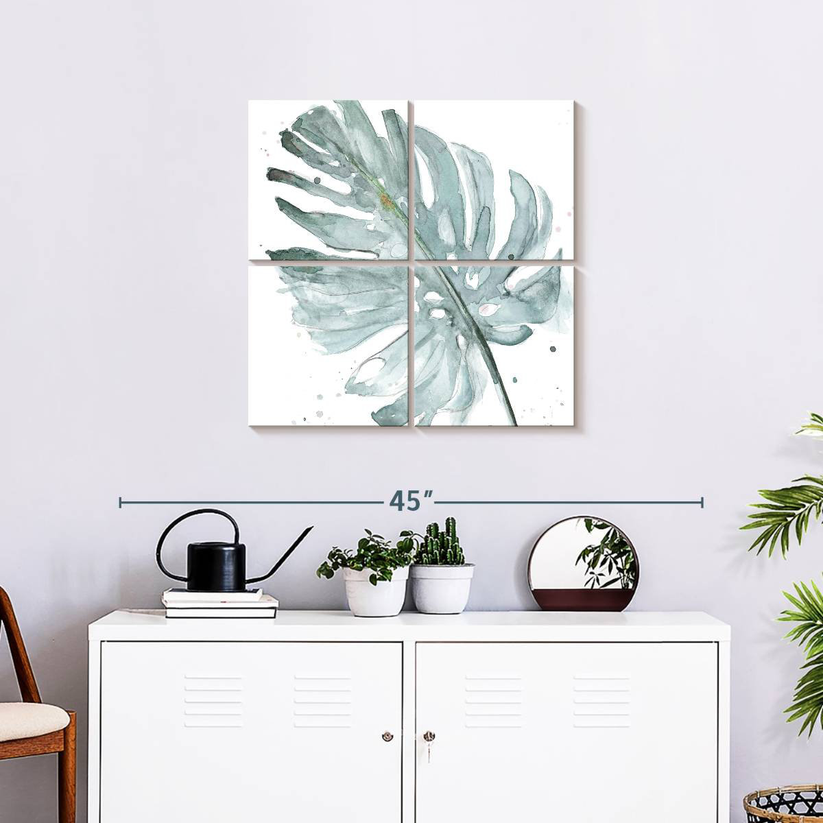 Lark Manor™ Harnek Palma Azul Square II | Wayfair