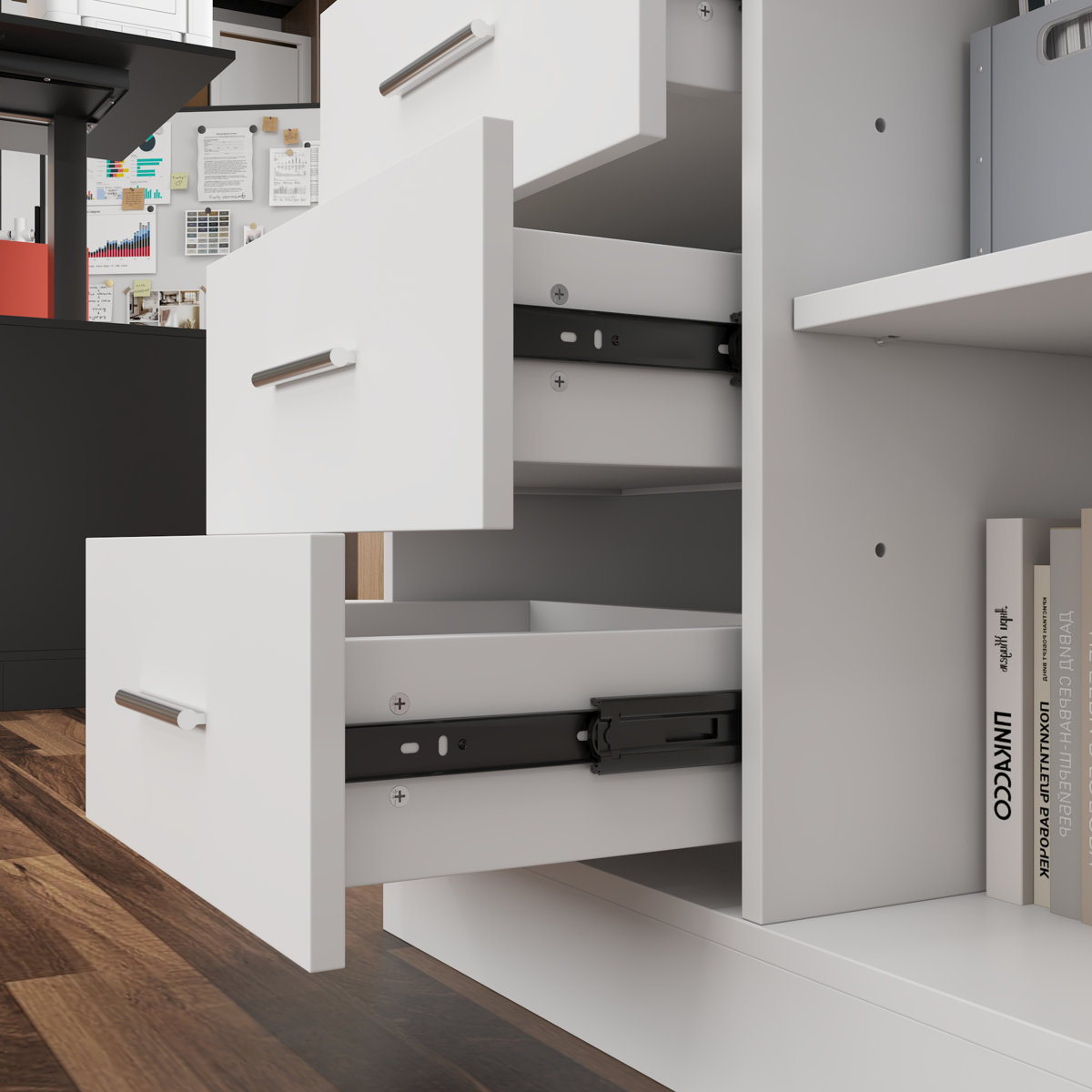 Latitude Run® Ergonomic Home Office Sit Stand Up Desk With Memory ...