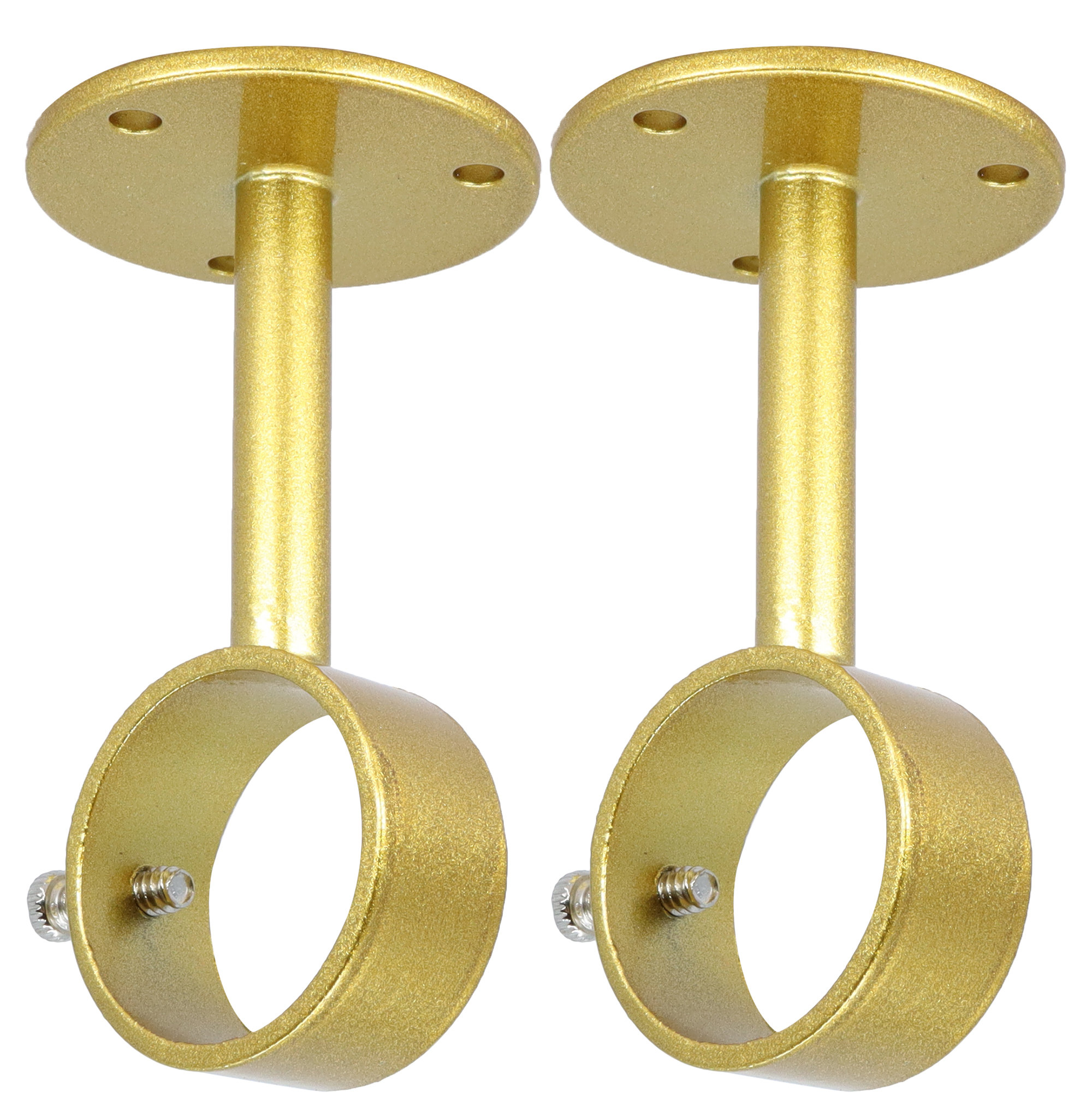 Meriville Ceiling-Mounted Brackets, for up to 1 ¼” Diameter Drapery ...