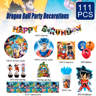 Dakota Fields Dragon Ball Z Birthday Decoration, 111pcs Dragon Ball Z ...