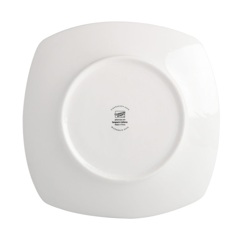 Gibson Home Porcelain China Dinnerware Set - Service for 8 & Reviews ...