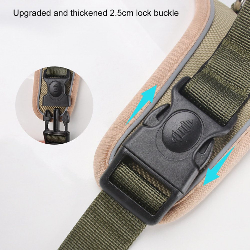 Novobey Dog Harnesses Collar Labrador Army Reflective Adjustable ...