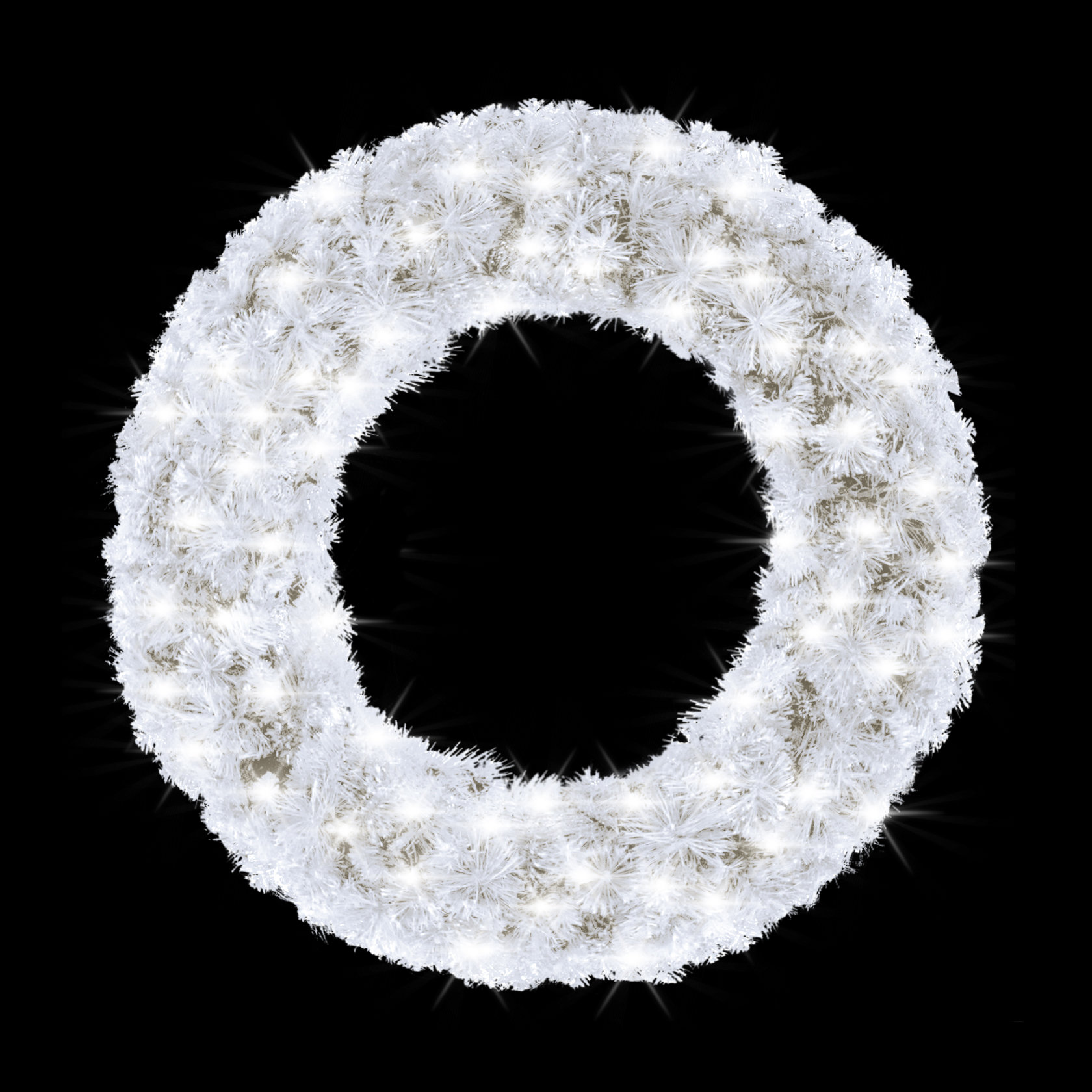 The Holiday Aisle® Faux Lighted 48'' Wreath | Wayfair