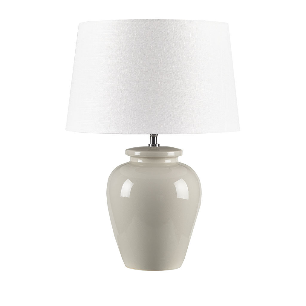 Hokku Designs Lizeth Round Ceramic Base Table Lamp | Wayfair