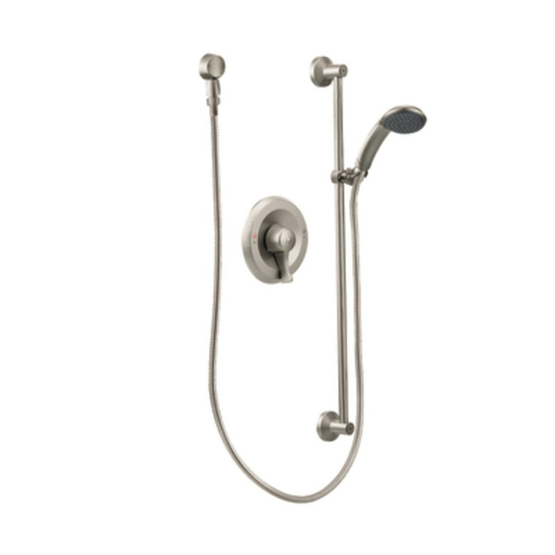 Moen Shower Faucet with Rough-in Valve and Posi-Temp & Reviews | Wayfair