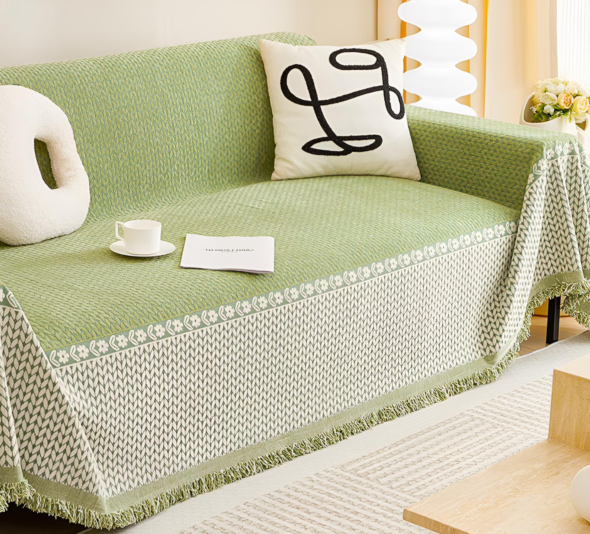 ACHERNAR LLC Sofa Slipcover | Wayfair