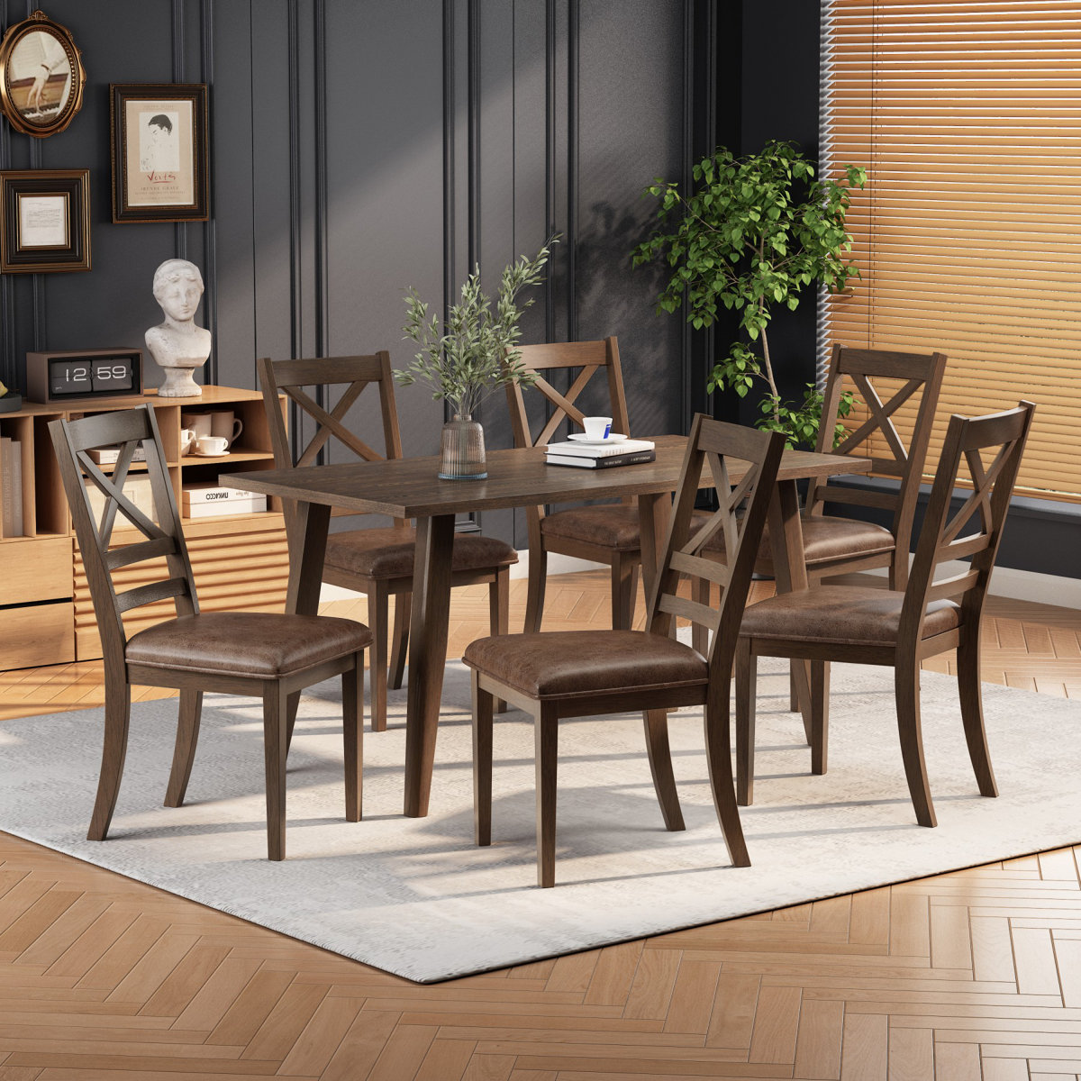 George Oliver Chenkin Dining Set | Wayfair