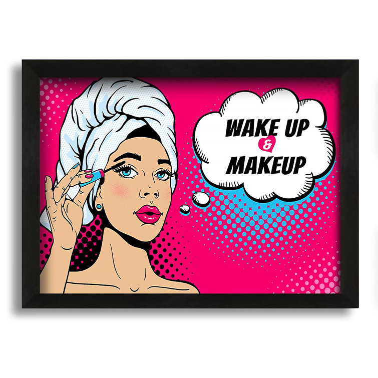 Rosalind Wheeler Wake Up And Make Up Kids - Single Picture Frame Print ...