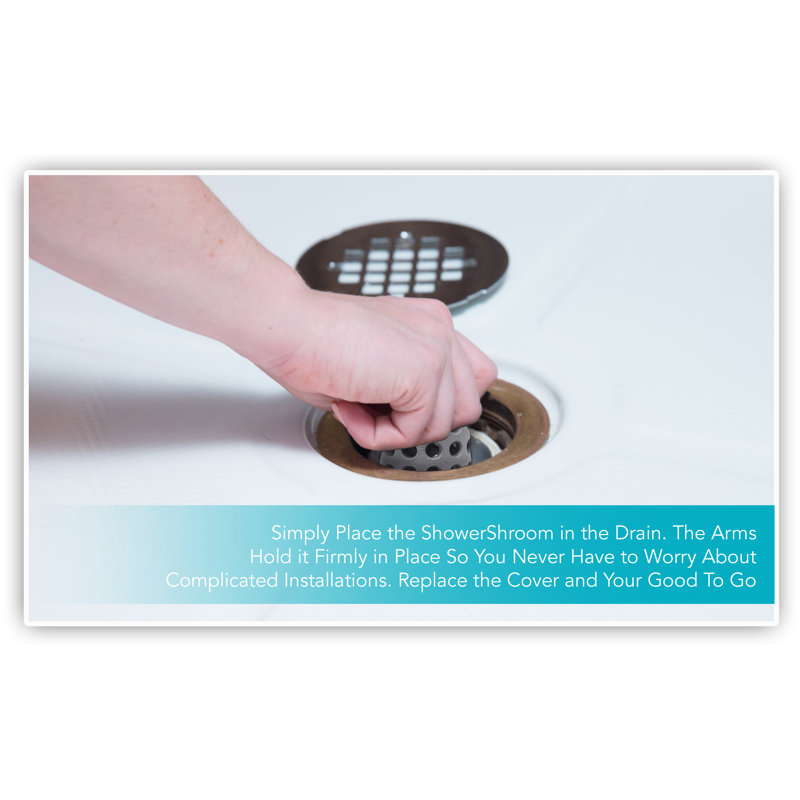 ShowerShroom Protector Hair Catcher Shower Drain & Reviews | Wayfair